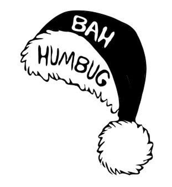 Bah Hum Bug Svg - Etsy