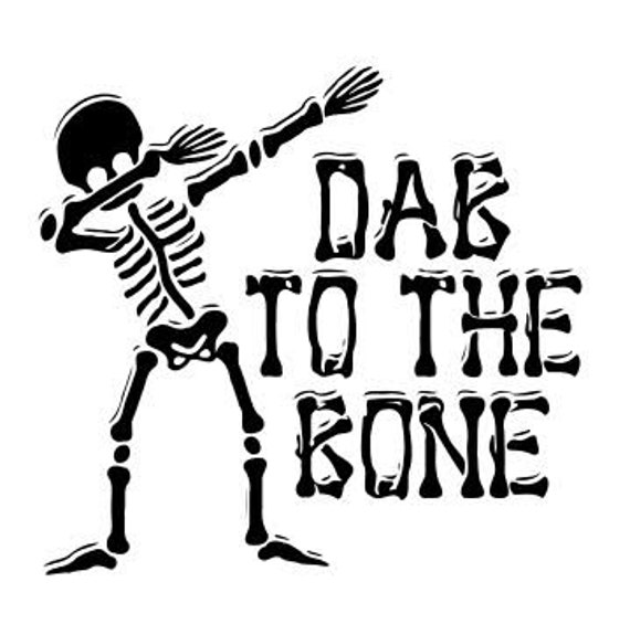 Dab to the Bone Svg - Etsy