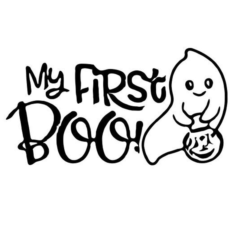 My First Boo Svg Etsy