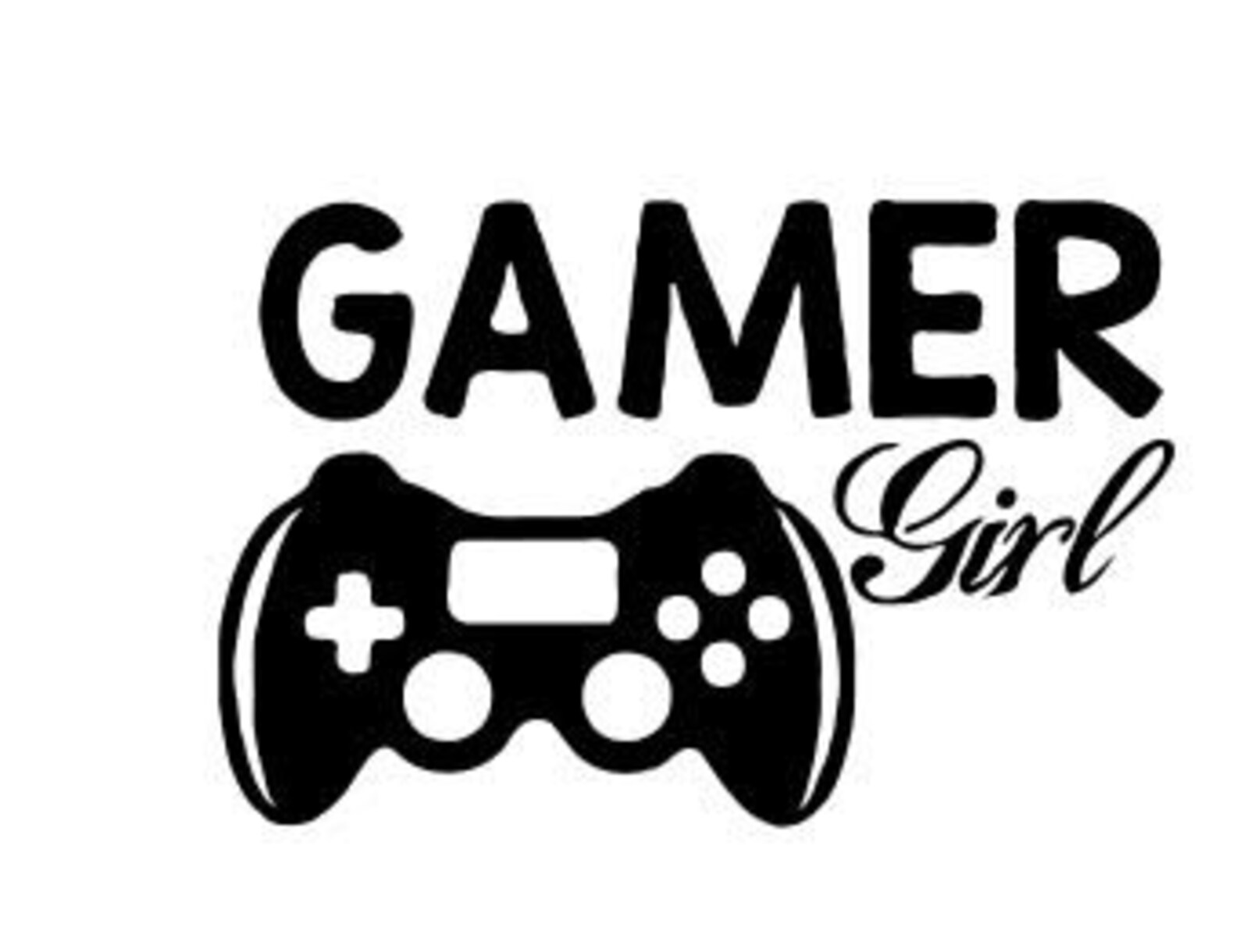 Gamer Girl Svg - Etsy