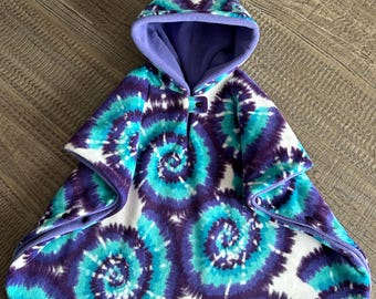 Cotton Candy, Car Seat Poncho: Kids Winter Hooded Blanket - Etsy