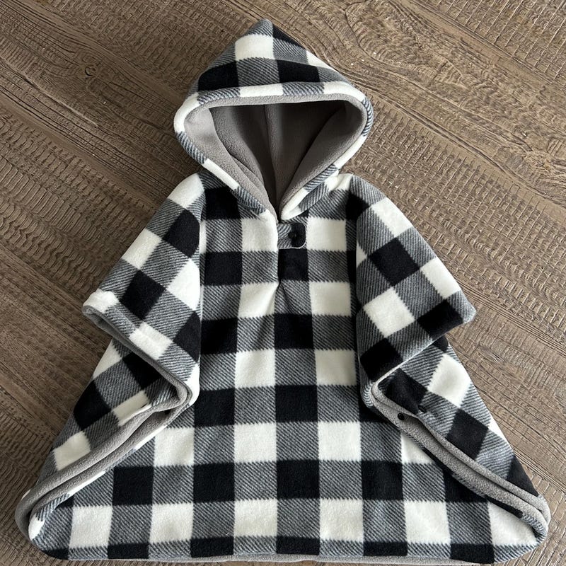 Christmas Winter Poncho - Etsy