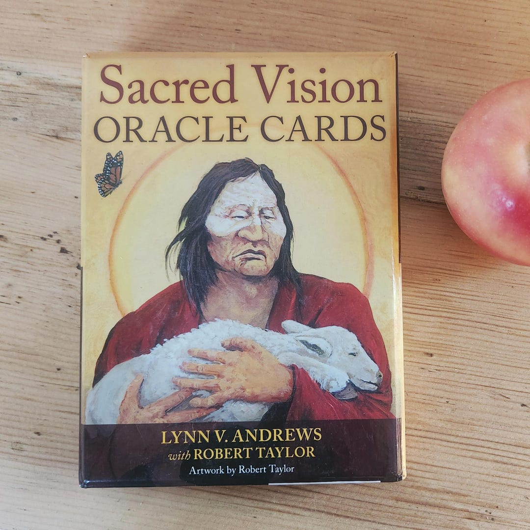 Sacred Vision Oracle Cards by Lynn V. Andrews, 29 Card Deck With ...