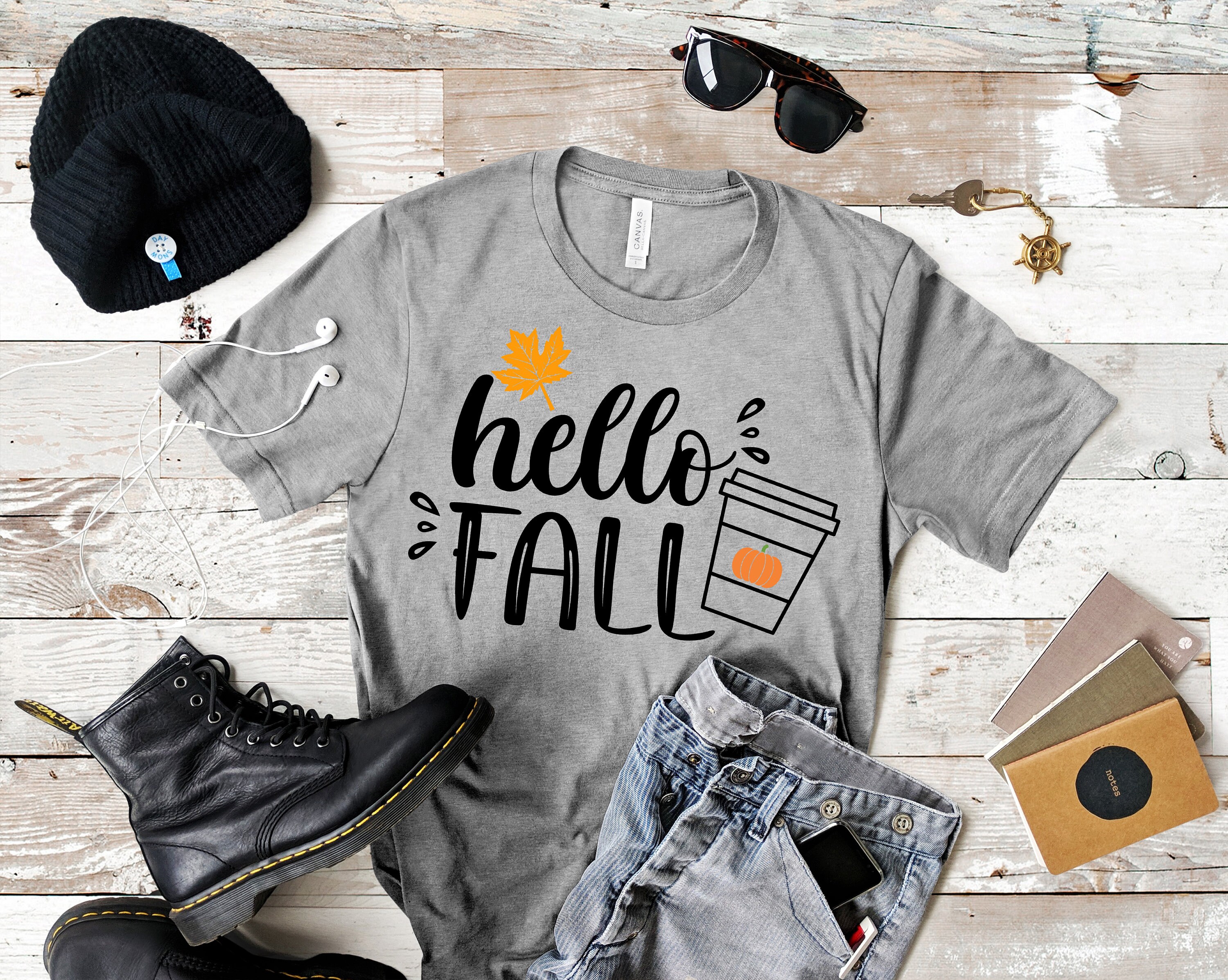 Hello Fall 1 Shirt Hello Fall Tee Hello Fall T-shirt - Etsy UK
