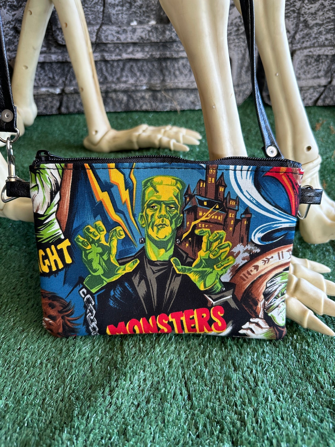 Classic Monsters Crossbody Bag Bags Backpack Purse Stadium for Concerts ...