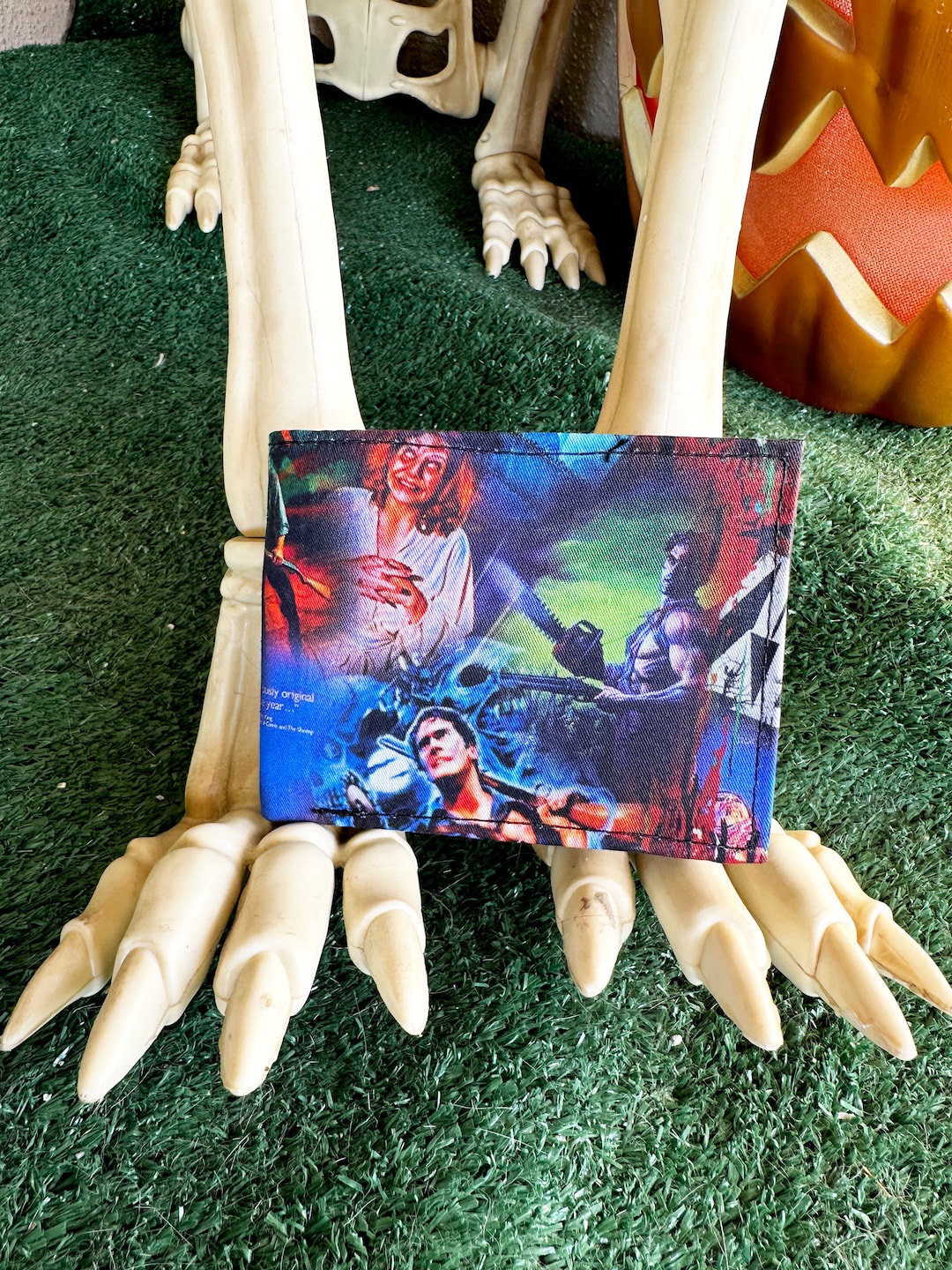 Evil Dead Bifold Wallet, for Men, for Women, Leather Wallet, Card, Card ...
