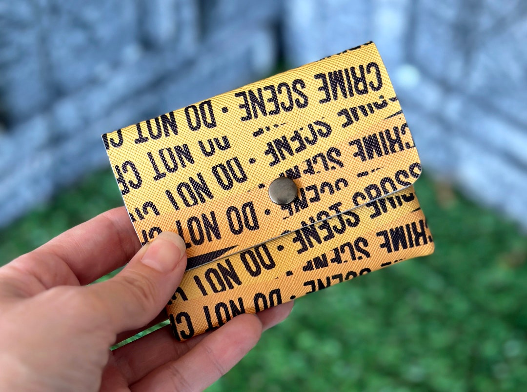 Crime Scene Tape Coin Purse Wallet Clasp for Men for - Etsy