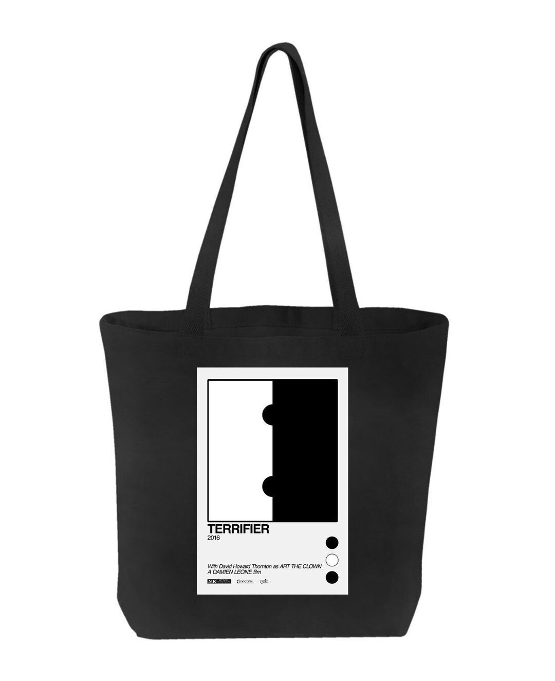 Terrifier Tote Bag, Horror Movies 2024, Canvas, for School, Aesthetic ...