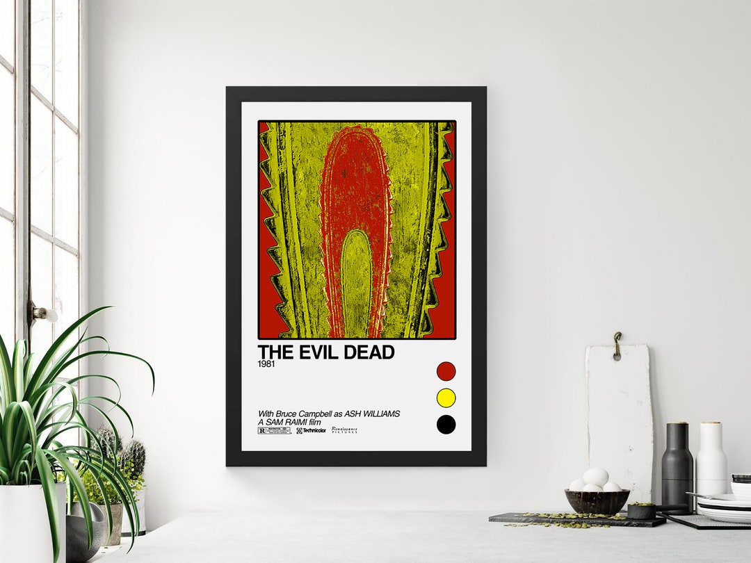 The Evil Dead Poster, Horror Decor, Horror Movie, Horror Movies 2023 ...