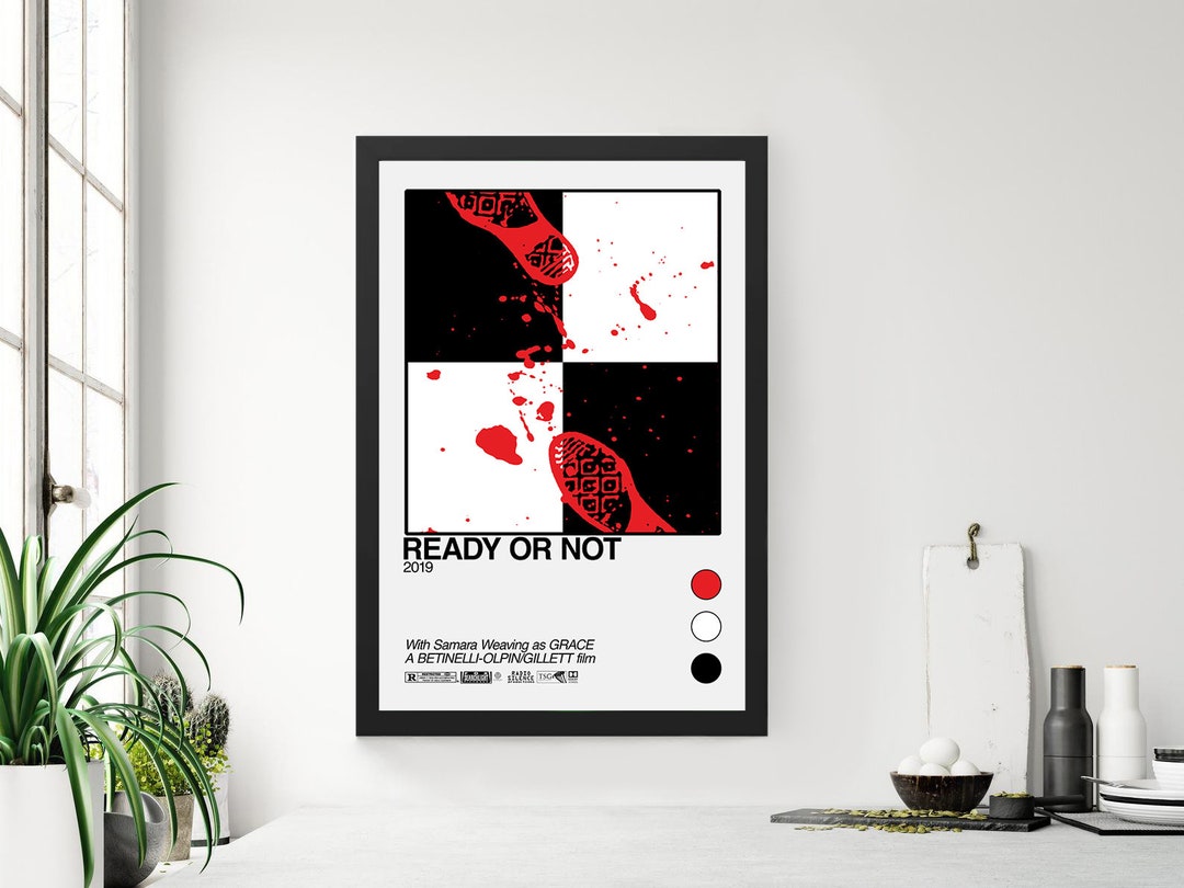 Ready or Not Poster, Horror Decor, Horror Movie, Horror Movies 2024 ...