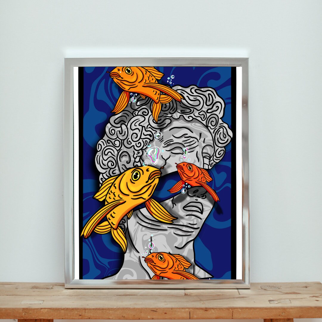 Getting Lost | Original Illustration | Wall Art | Illustration Wall Art ...