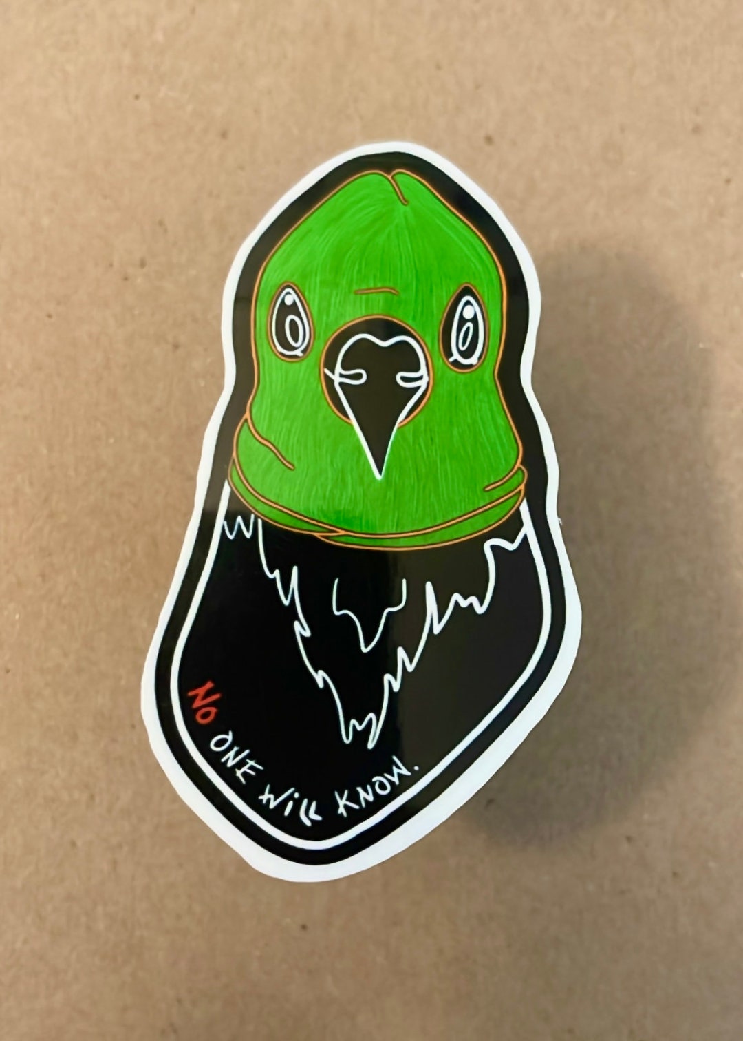 No One Will Know | Weather Resistant -water Bottle Decal -vinyl Sticker ...