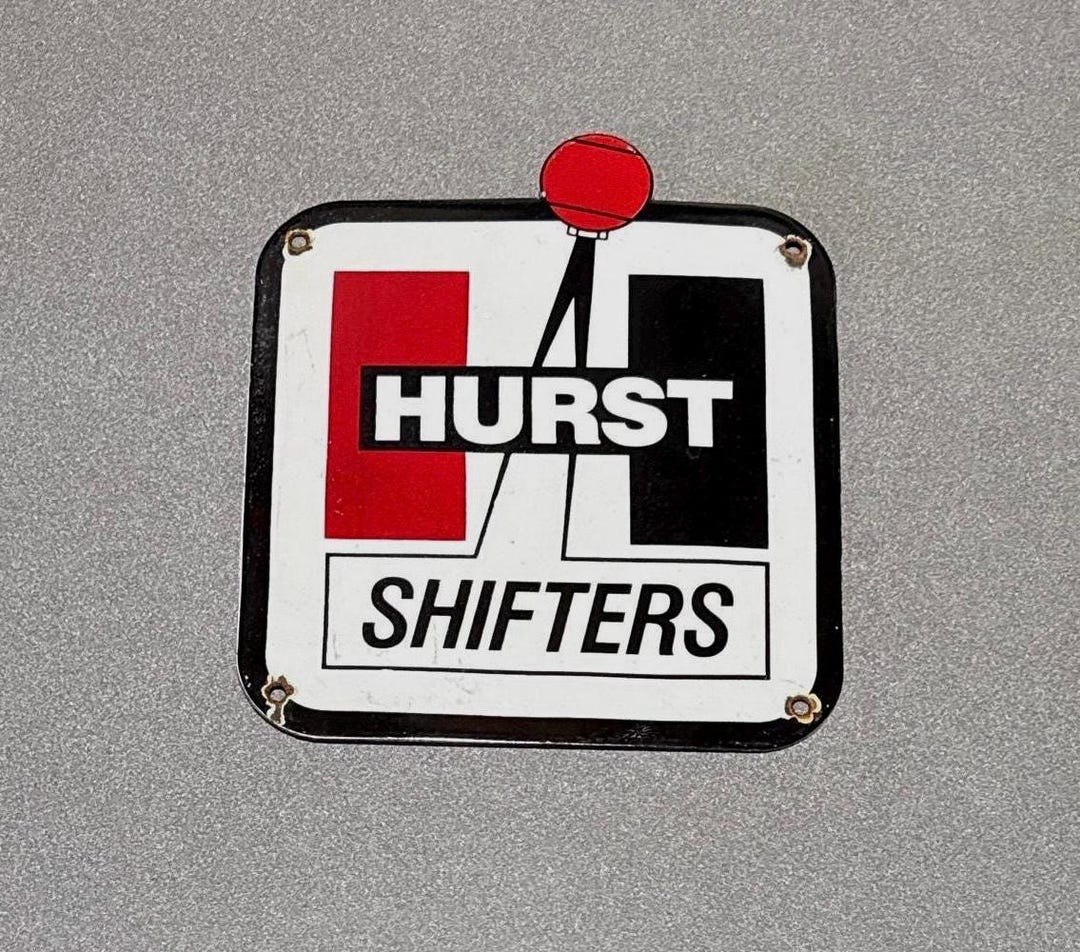 VINTAGE HURST SHIFTERS Porcelain Sign Gas Oil Car Oil Motorcycle - Etsy