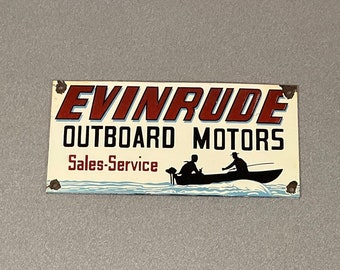Evinrude Signs Vintage - Etsy