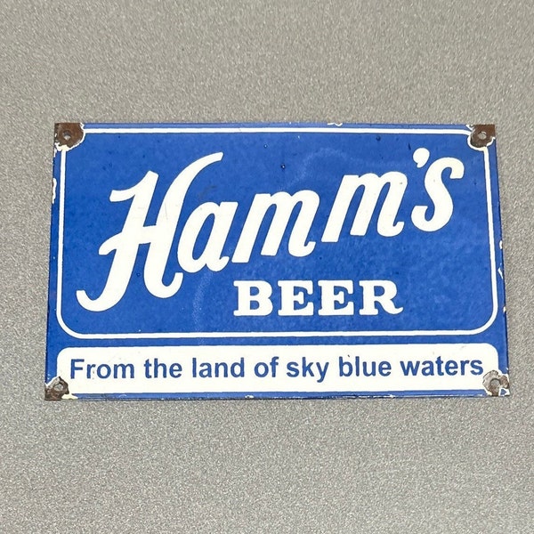Hamms Beer Sign - Etsy