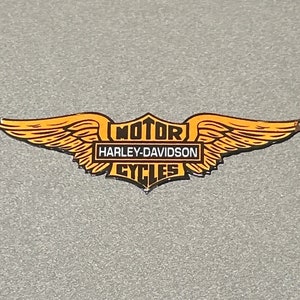 VINTAGE HARLEY DAVIDSON Motorcycle Porcelain Sign Car Gas Oil - Etsy