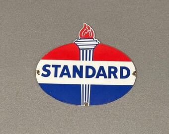 Standard Gas Sign - Etsy