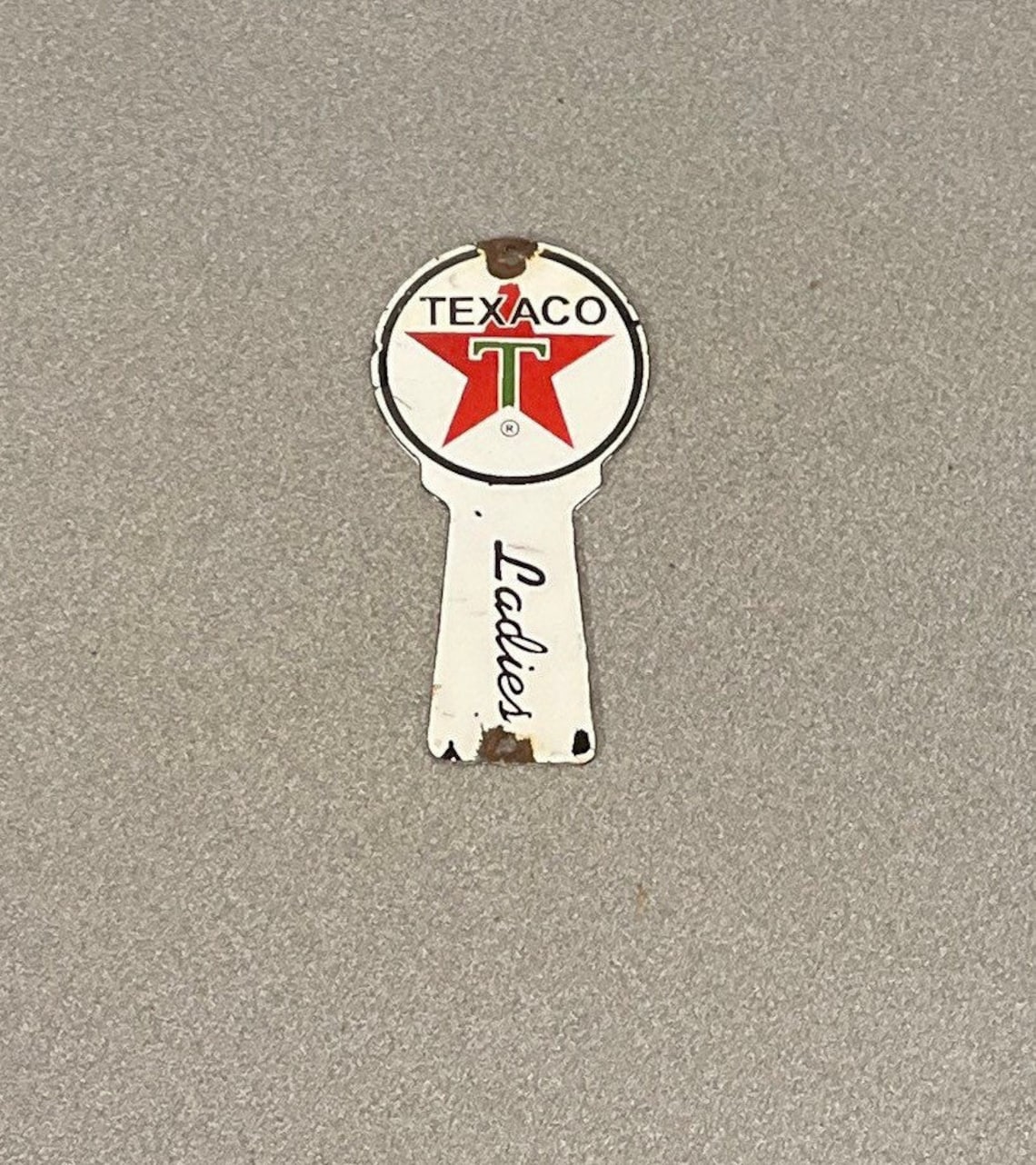 VINTAGE TEXACO Men Ladies Restroom Key Holder Set of 2 - Etsy