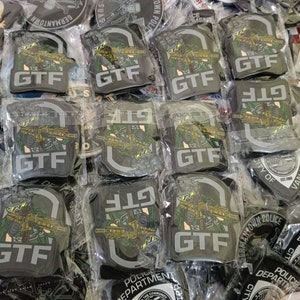 Custom PVC Patches Rubber Morale Patches, Sew-on & Velcro® Hook Loop ...