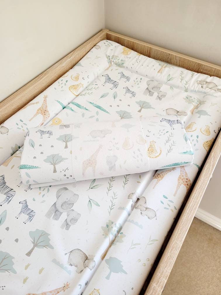 Safari Changing Mat Wild Baby Changing Pad Boys Girls - Etsy UK