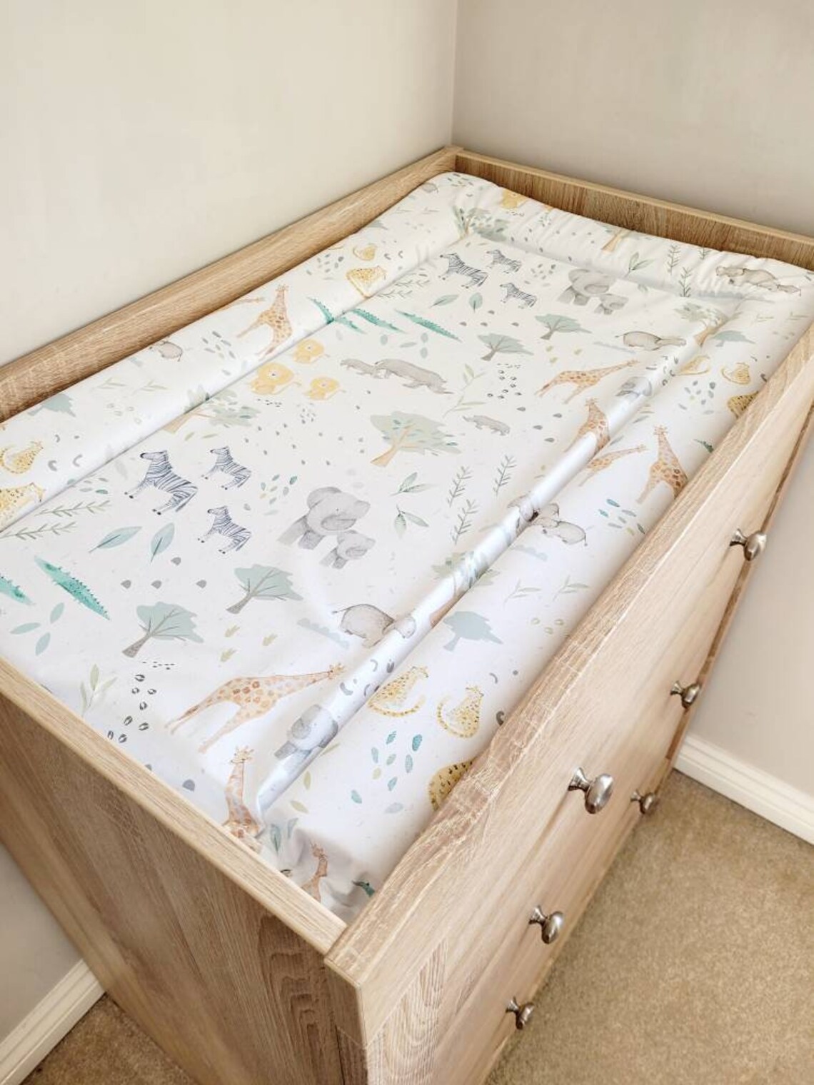 Safari Changing Mat, Wild Baby Changing Pad, Boys Girls Neutral Mat ...