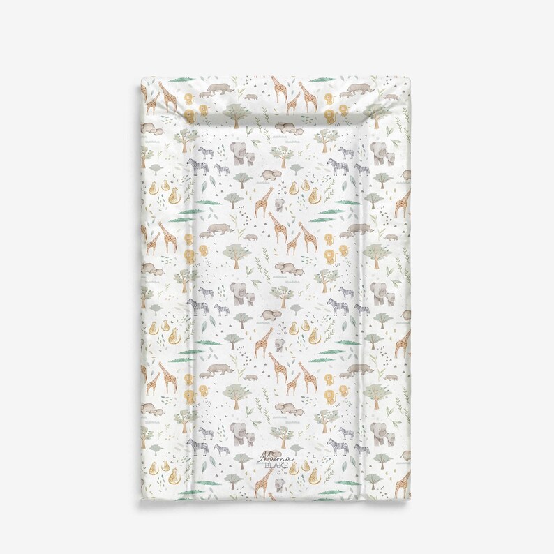 Safari Changing Mat, Wild Baby Changing Pad, Boys Girls Neutral Mat ...