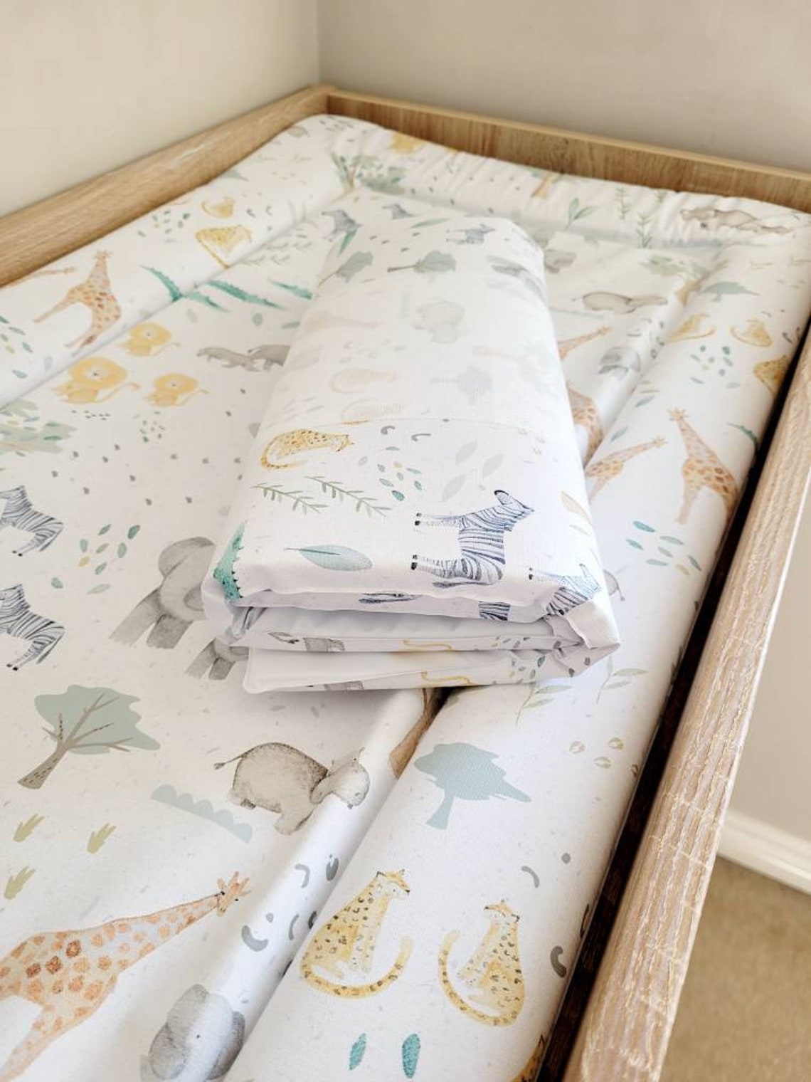 Safari Changing Mat Wild Baby Changing Pad Boys Girls - Etsy UK