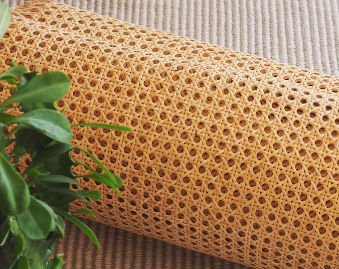 60cm Rattan Webbing Roll by the Metre NATURAL DIY Bedhead Sideboard ...