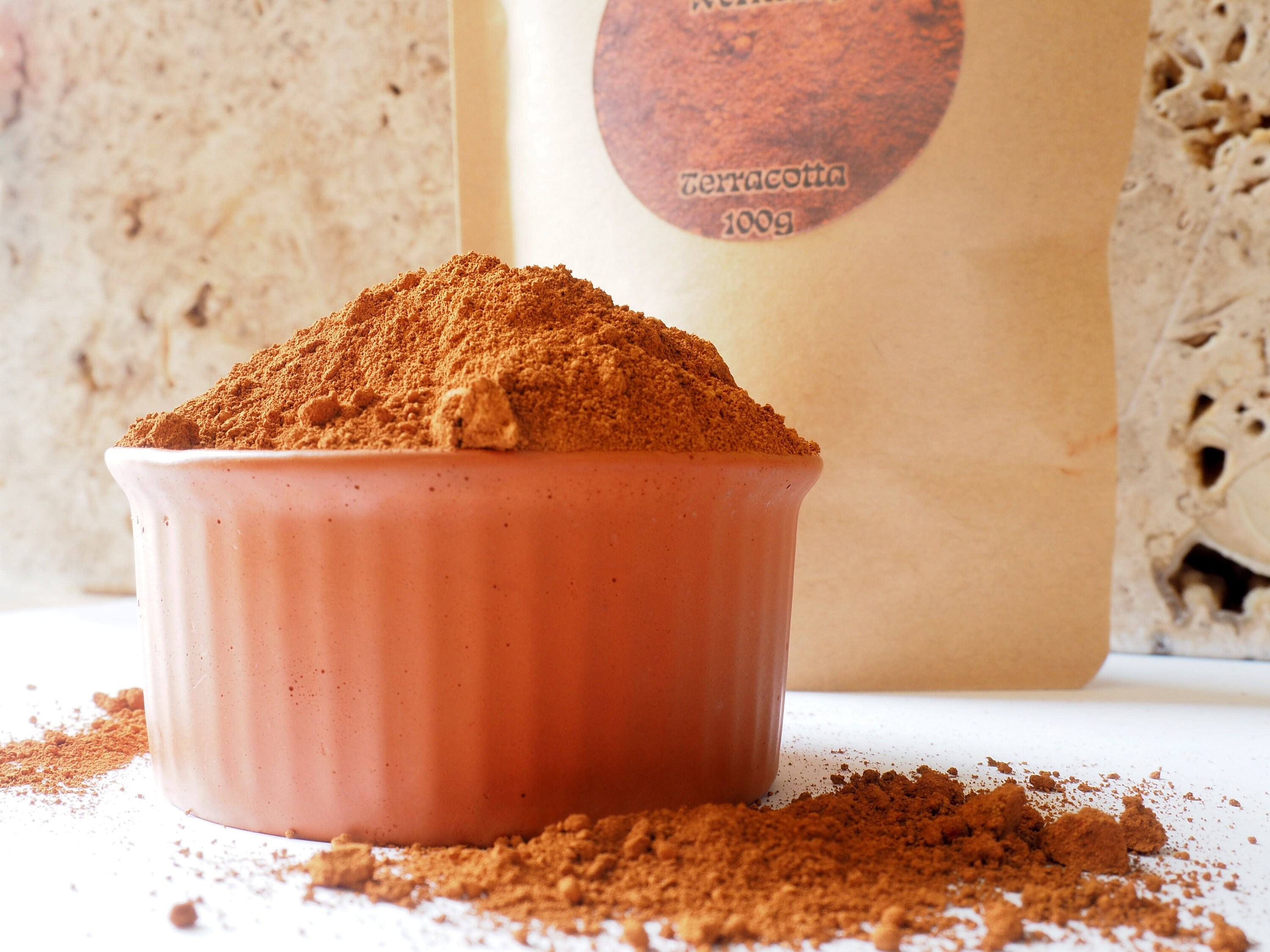 TERRACOTTA Earth Pigments 100G Powder Australian Jesmonite - Etsy Australia