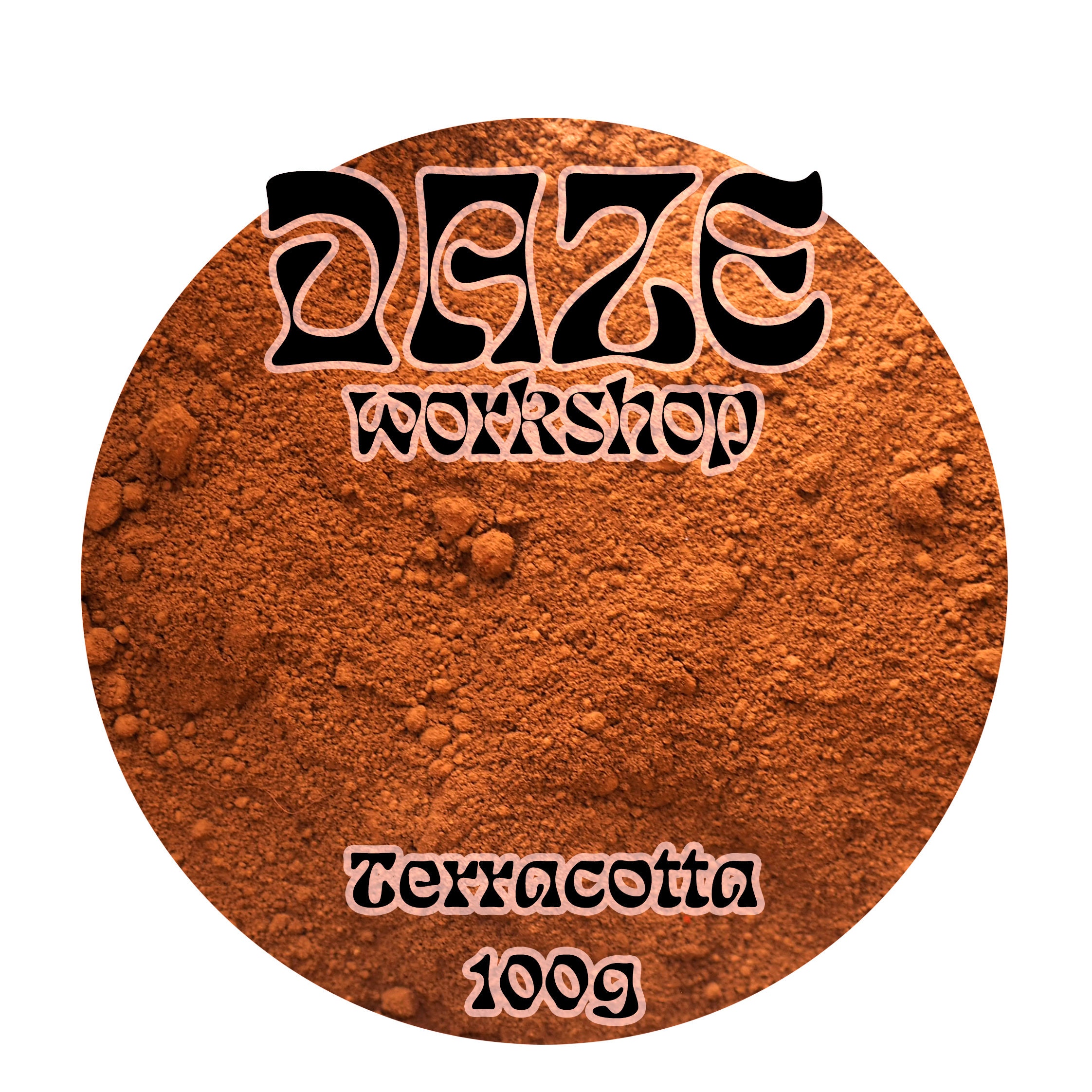 TERRACOTTA Earth Pigments 100G Powder Australian Jesmonite - Etsy Australia
