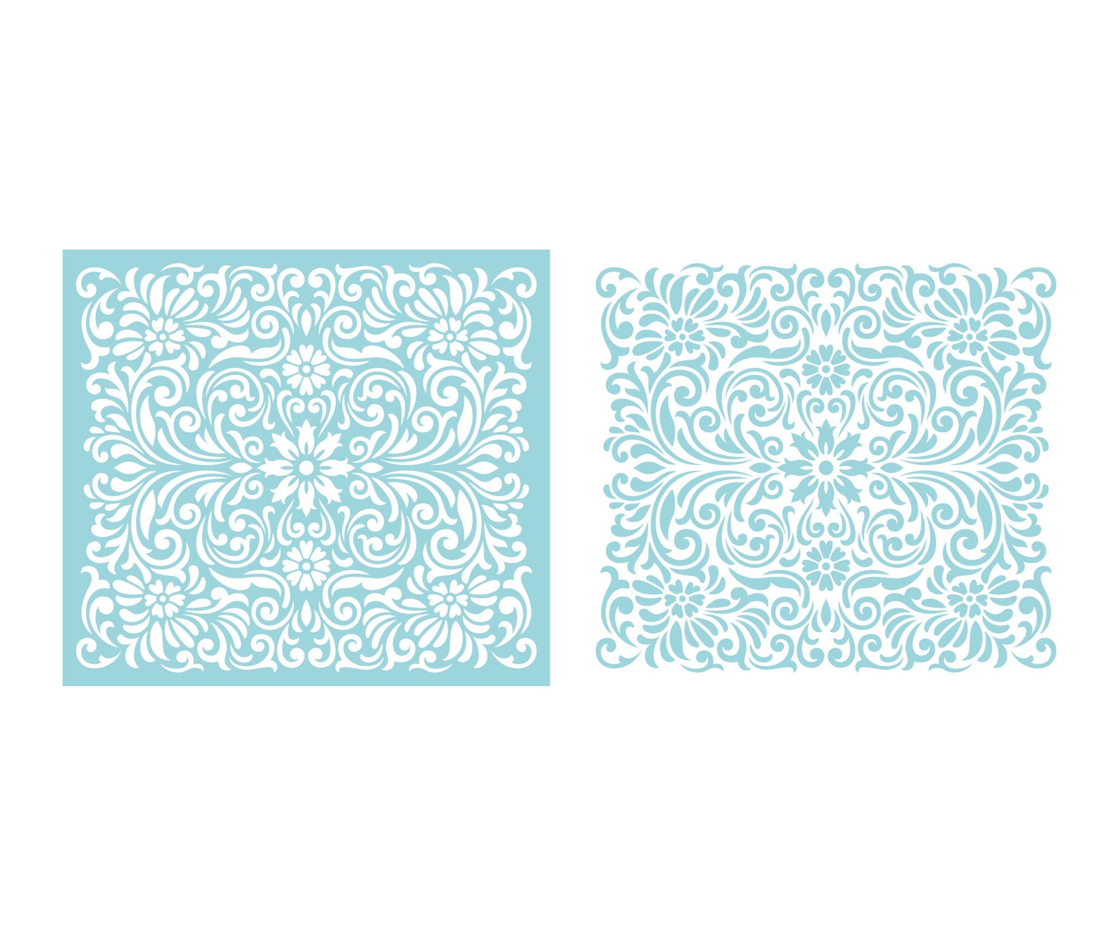 SVG Stencil Template Vector Laser Cut Stencil Design Wall - Etsy