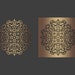 Mandala Quarter Stencil Template - Wall & Floor Decor, Decal Design ...