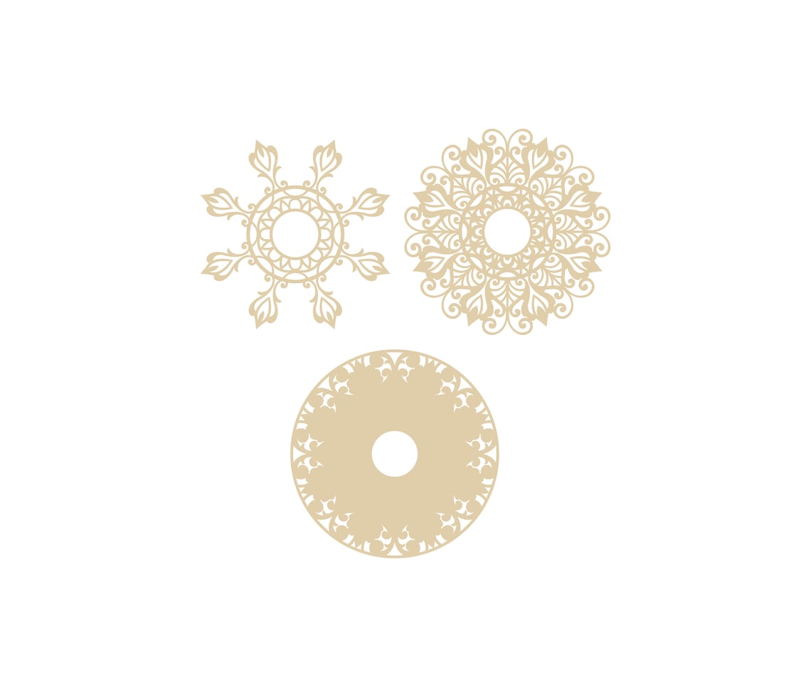 Laser Cut Mandala Candle Holder Layered Mandala Decor Candle - Etsy