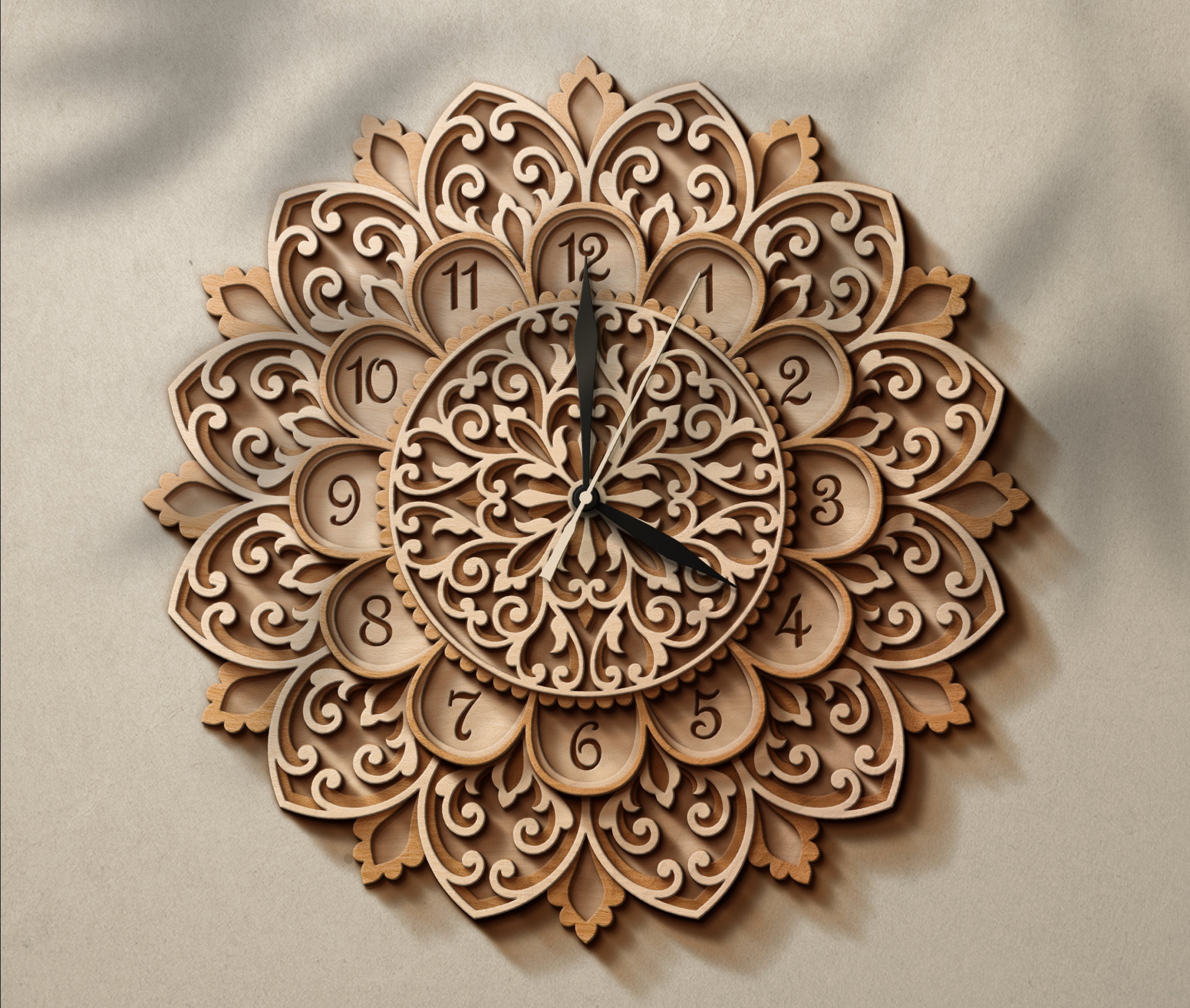 Laser Cut Clock Template at Katherine Grayson blog