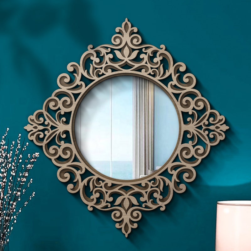 Laser Cut Mirror Frame File - Etsy UK