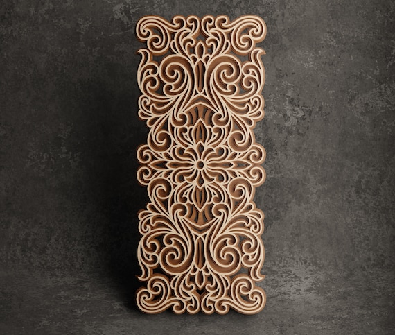 Layered Wood Cutouts Patterns Haoser Wooden Crafts Solid Design Double