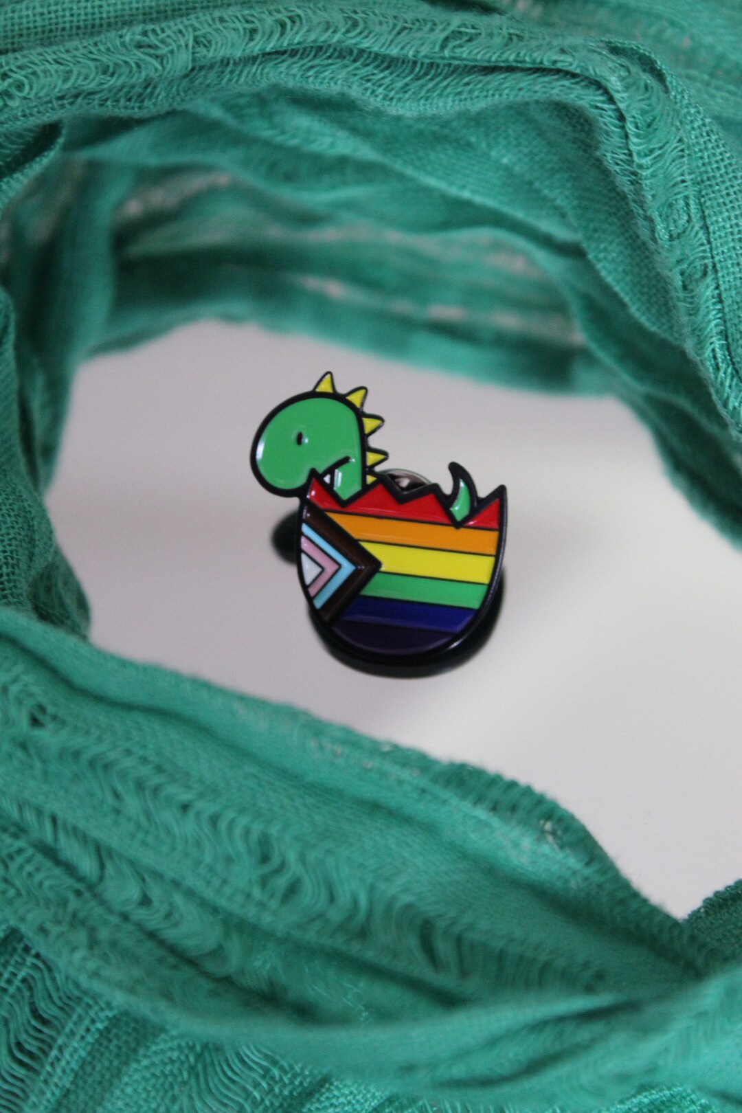 Allysaurus Ally Pin Badge for LGBTQ - Etsy