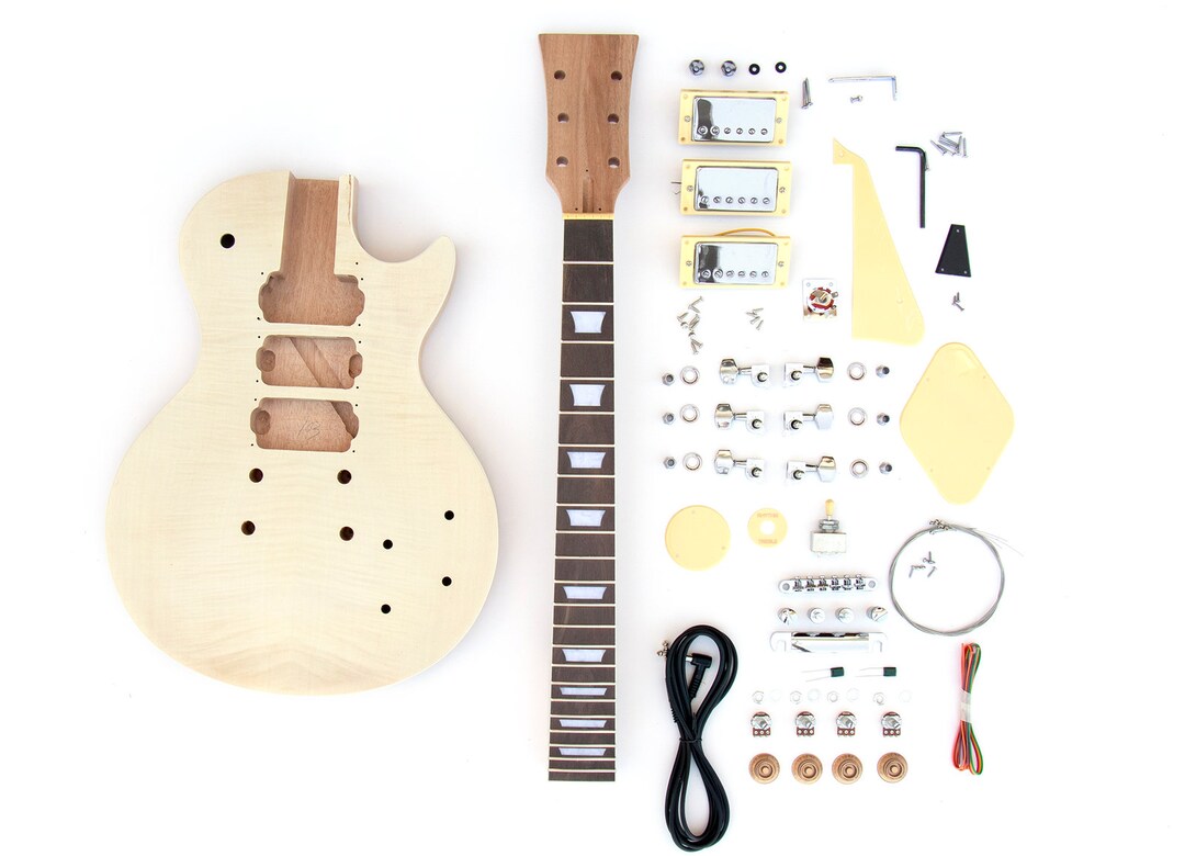 Singlecut 3 Humbucker Build Your Own Guitar Kit - Etsy
