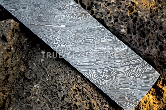 Metalworking Damascus Steel Ladder Billet Hand Forged Ladder Pattern ...