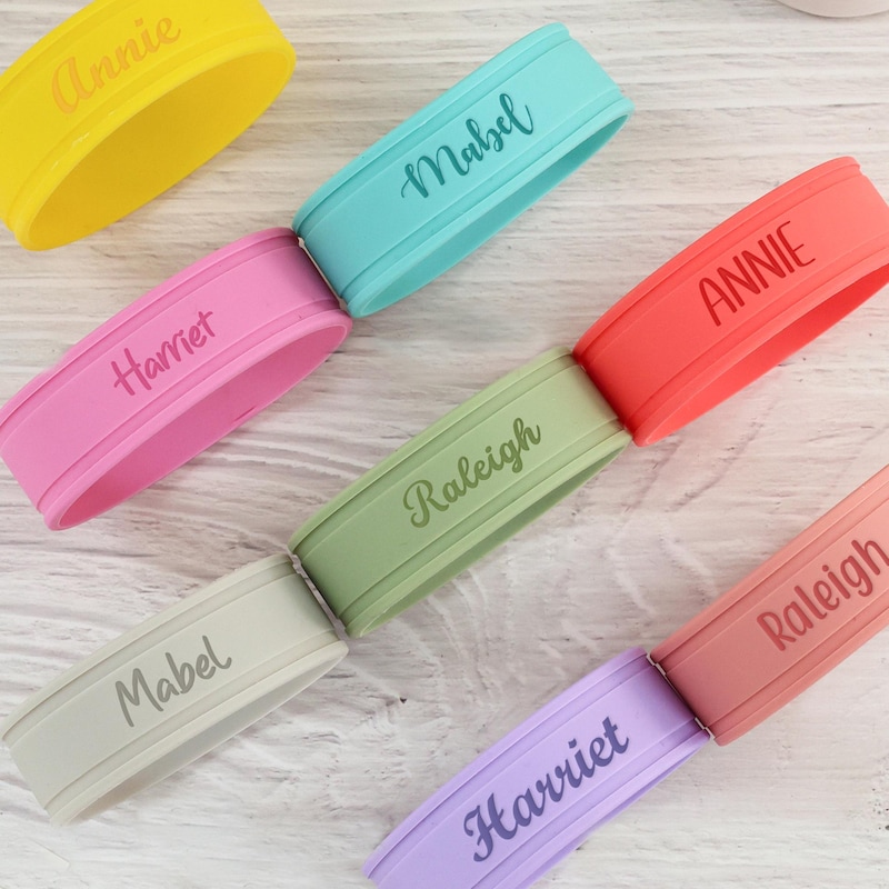 Bottle Label Straps - Etsy UK