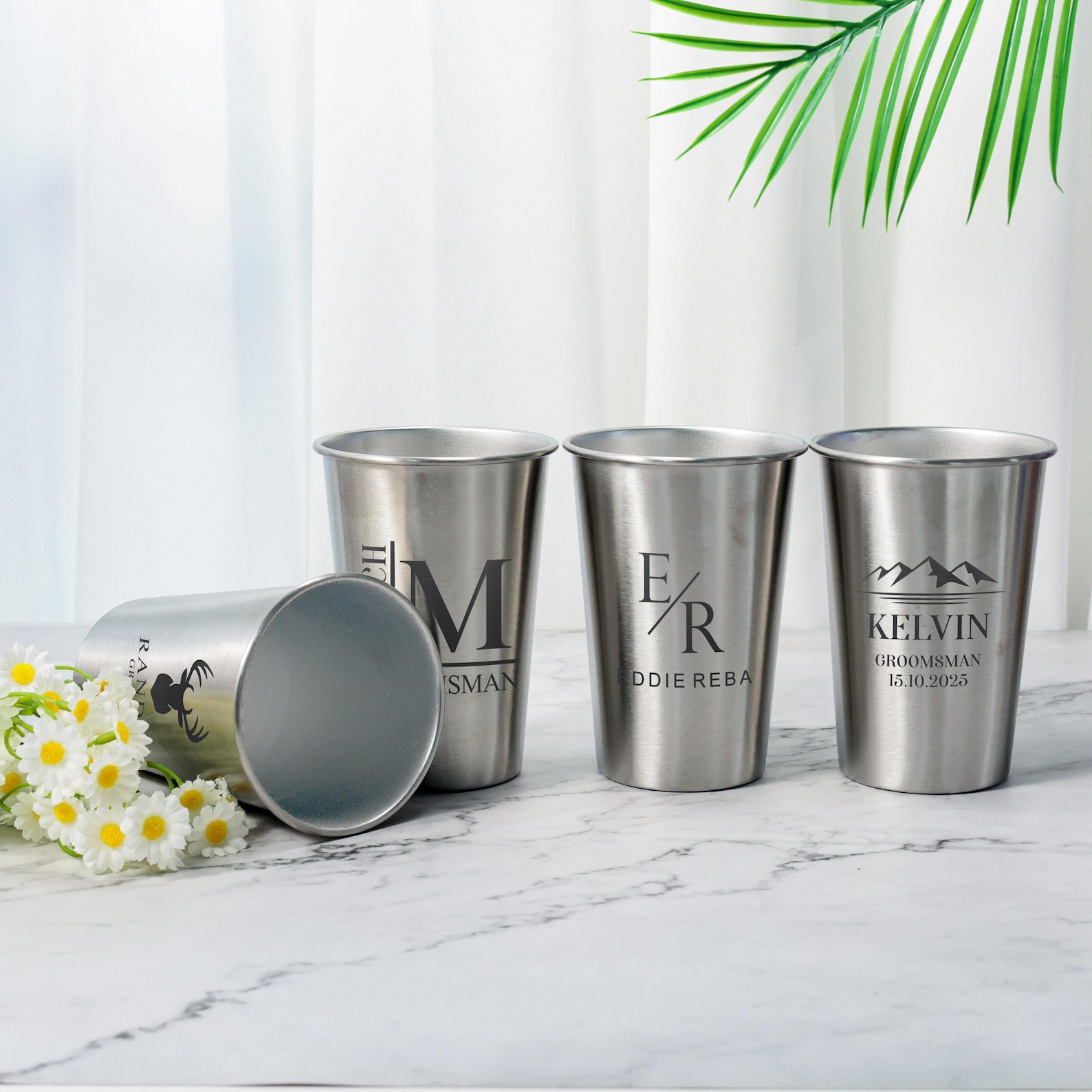 Personalized Engraved Stainless Steel Beer Mug/ Custom Beer Cup ...
