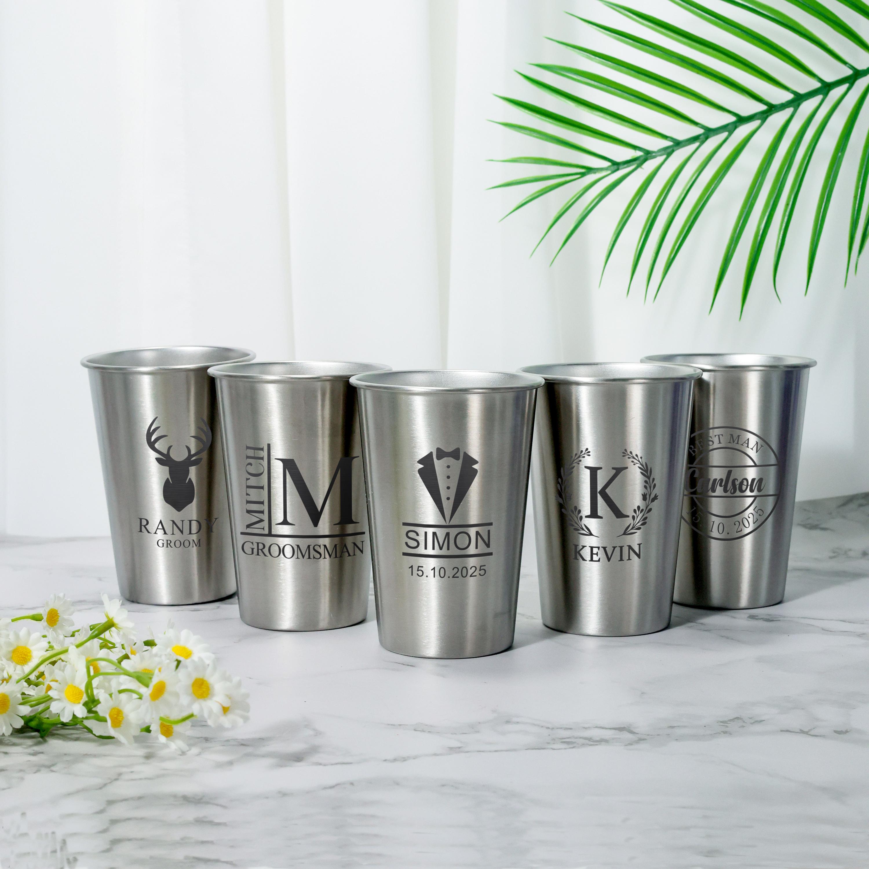 Personalized Engraved Stainless Steel Beer Mug/ Custom Beer Cup ...
