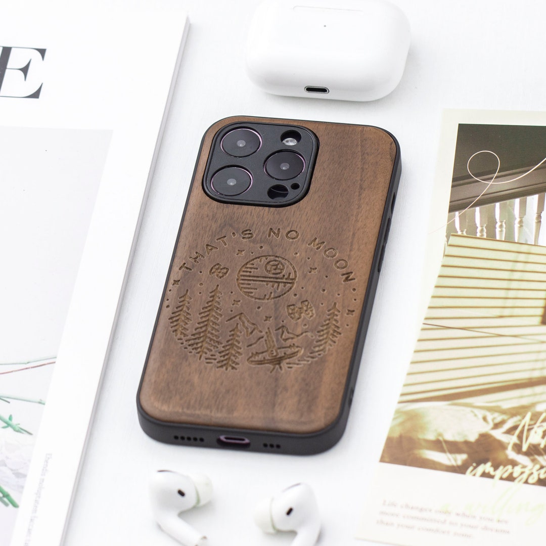 Star Wars Real Wood iPhone 15 Pro Case, Wooden iPhone 15 Pro Max Case ...