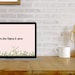 Instant Download Desktop Wallpaper, Spring Inspired Desktop Wallpaper ...