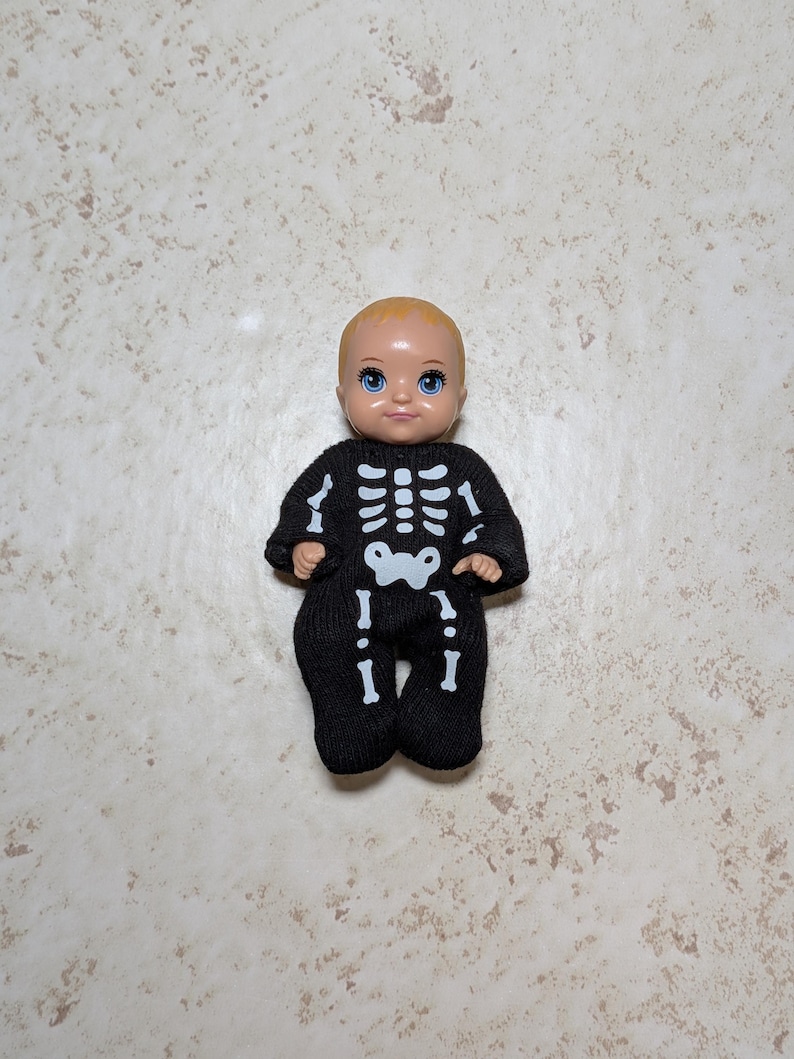 Halloween Outfit for 3 Inch Doll - Etsy