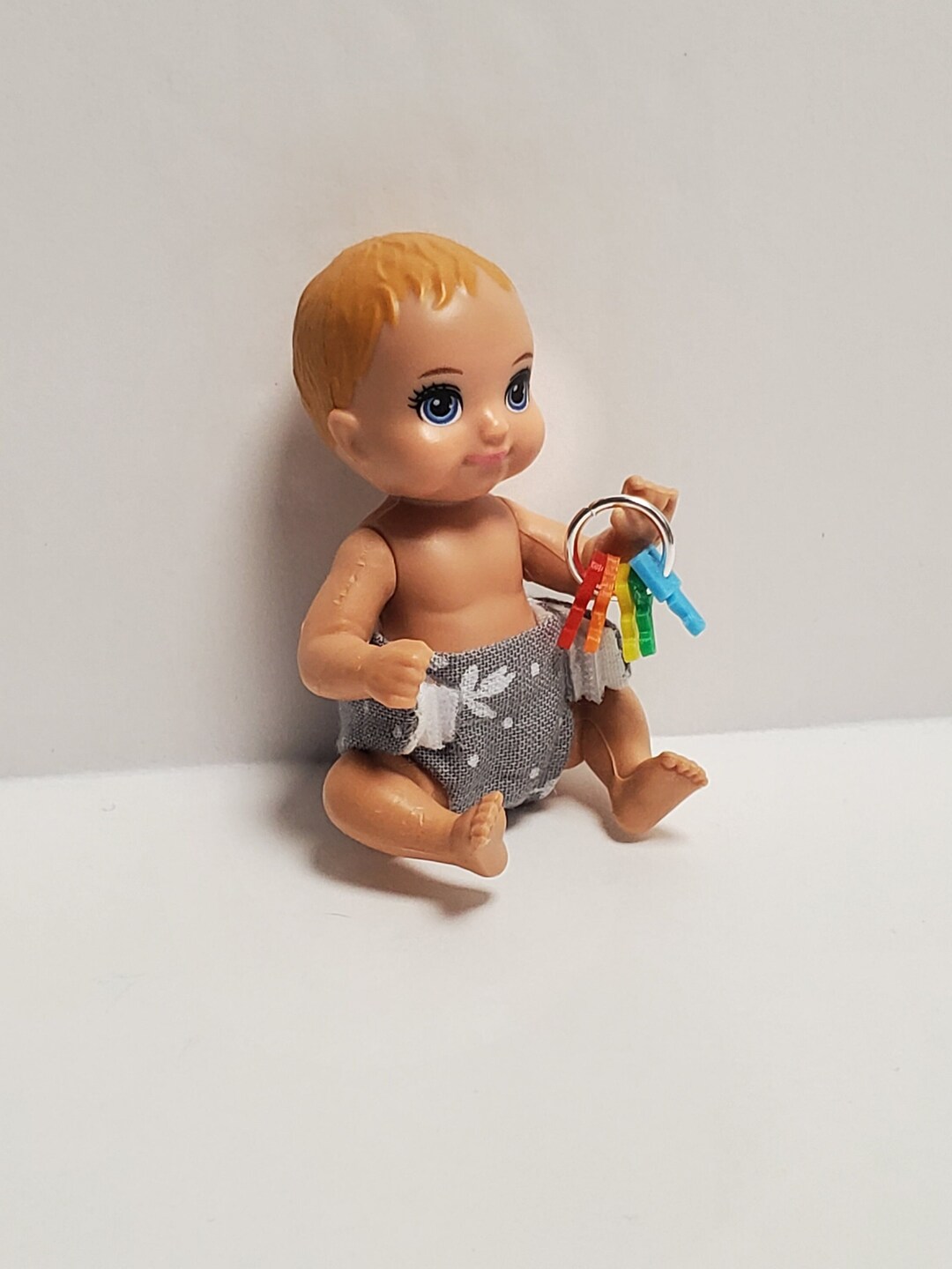 Rainbow Key Ring Toy for 3 Inch Doll (3D Printed) - Etsy