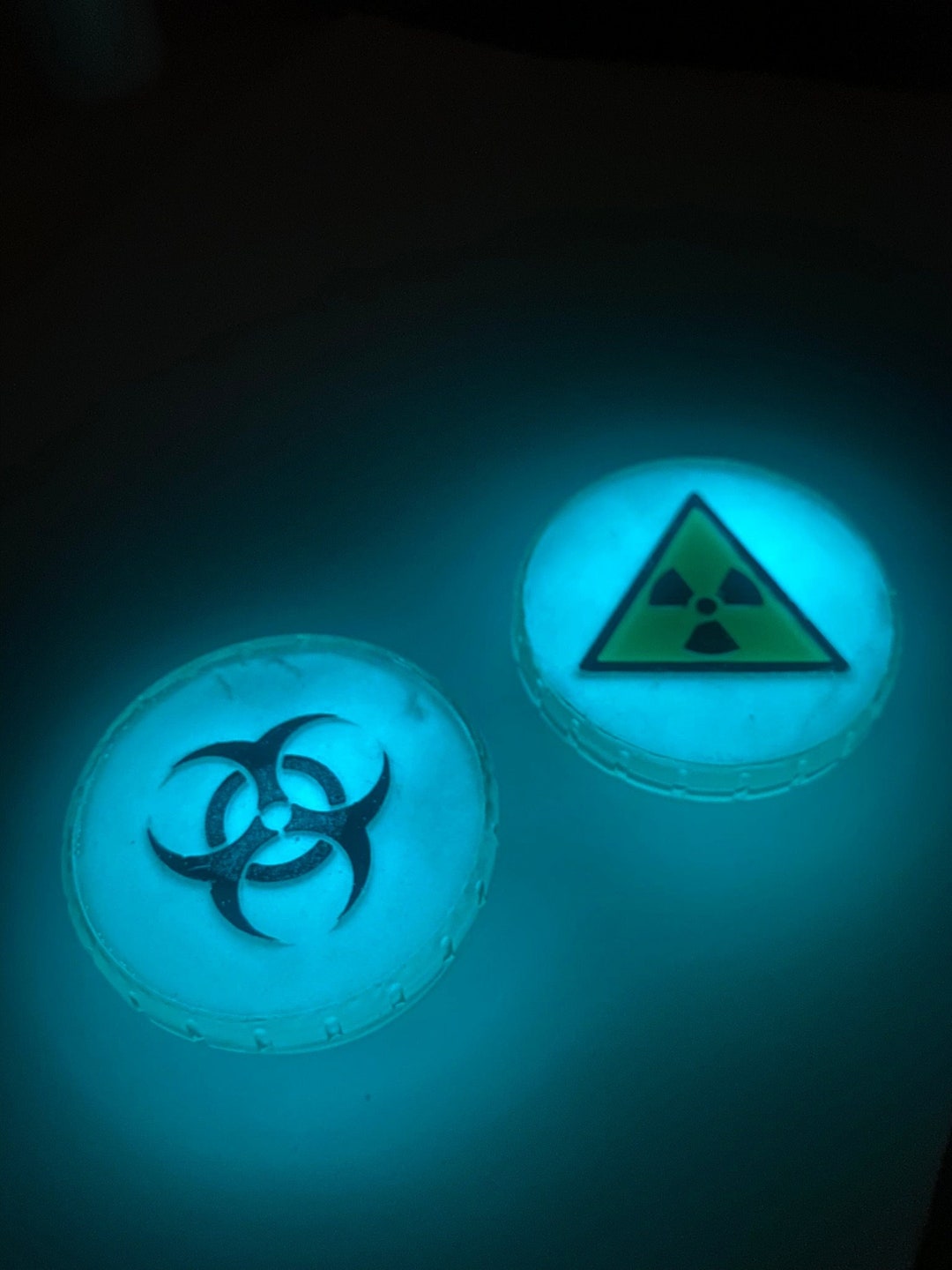 Biohazard Radiation Weed Grinder Glowgrinder - Etsy