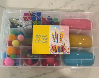 Birthday Sensory Bin - Etsy