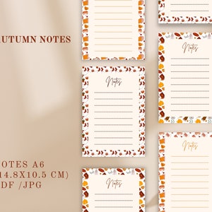 Printable Notes Page Notes in Ruler Notes Page Planner Notes Page ...