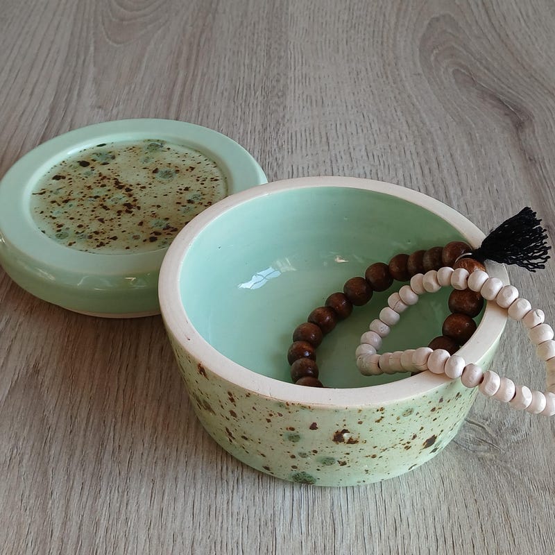 Ceramic Jewelry Box - Etsy
